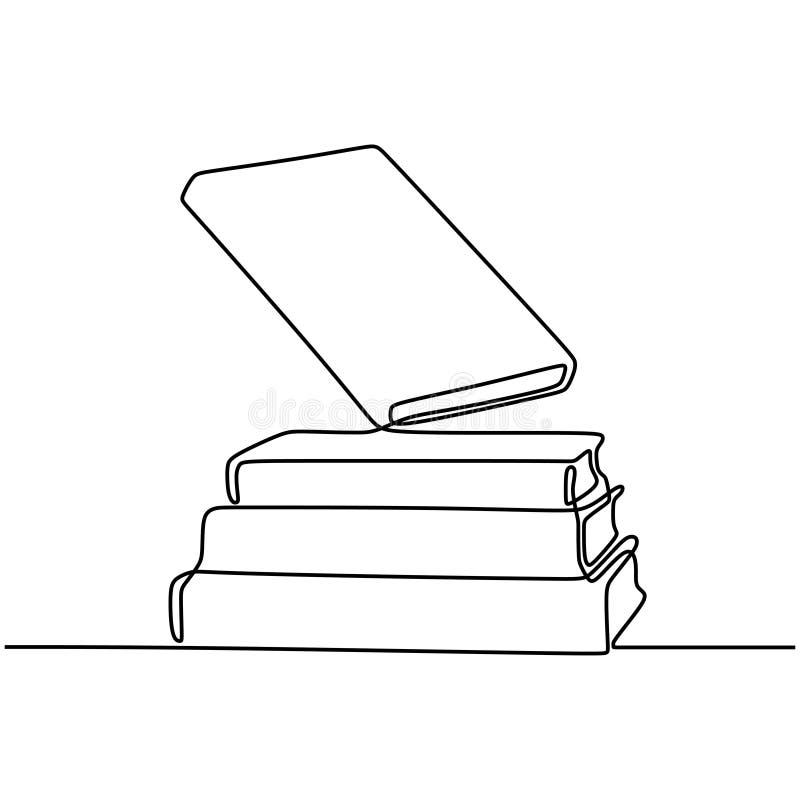 Pile Thin Books Stock Illustrations – 255 Pile Thin Books Stock ...