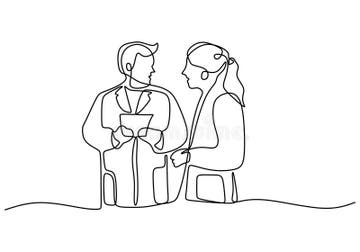 Collaboration Line Drawing Stock Illustrations – 4,674 Collaboration ...