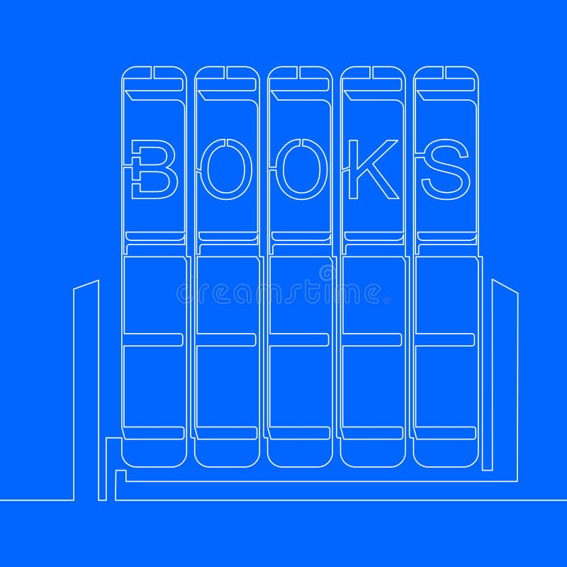 Continuous Line Drawing Science Books Stock Illustrations – 44 ...