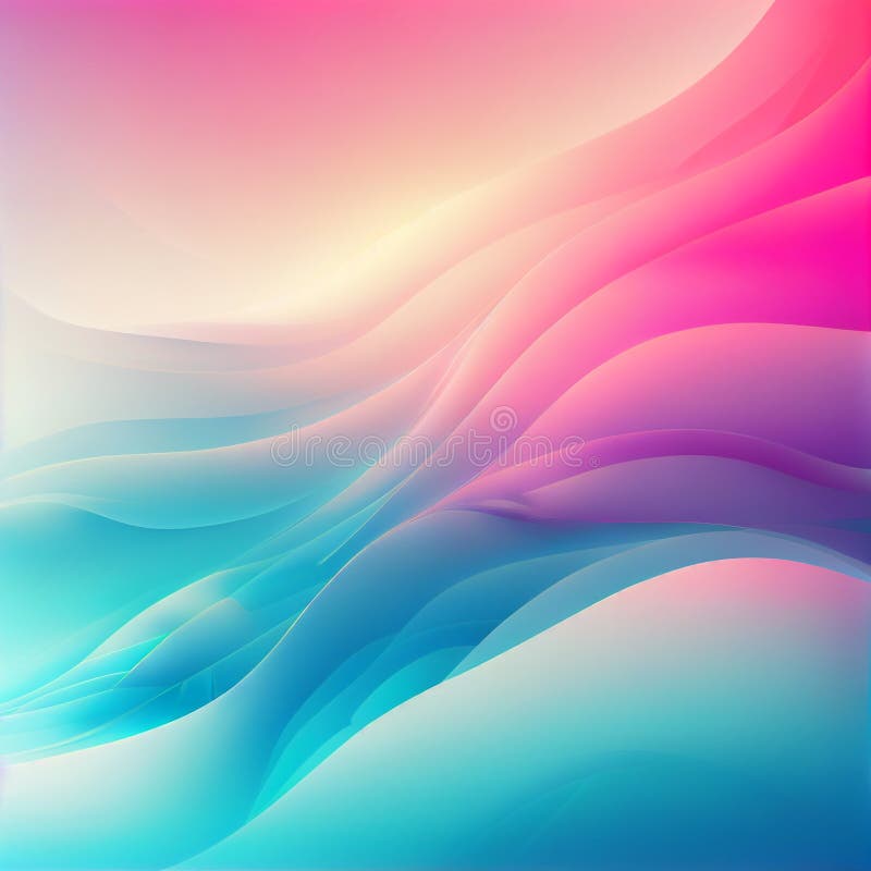 One Line Soft Gradient Abstract Wallpaper Stock Illustration ...