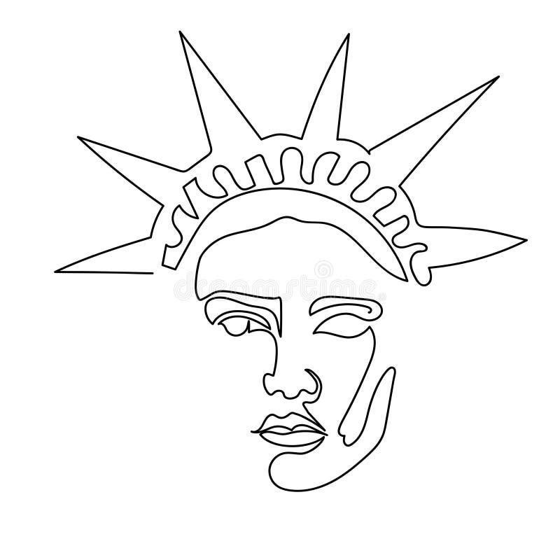 Statue Liberty Tattoo Stock Illustrations – 53 Statue Liberty Tattoo ...