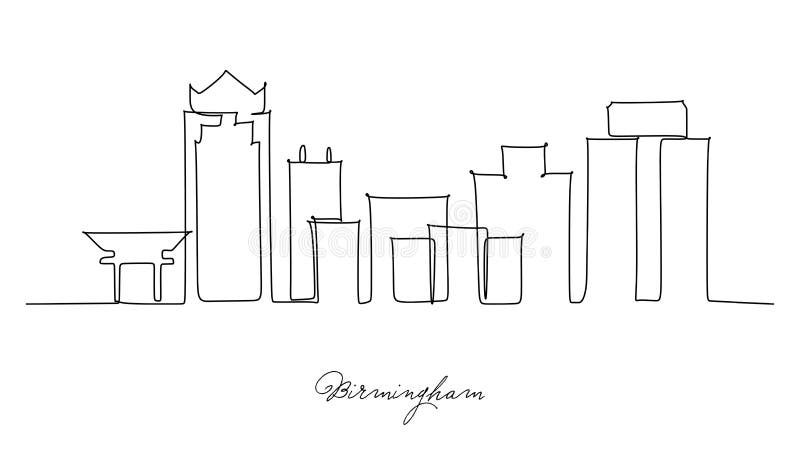 Simple Skyline Vector Drawing Stock Illustrations – 1,174 Simple ...