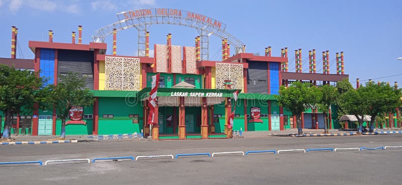 One of Local Stadium at Bangkalan City in Indonesia Editorial Stock ...