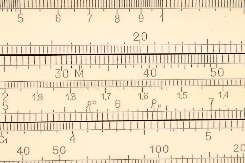 One Logarithmic Ruler Macro Top View Stock Photos - Free & Royalty-Free ...