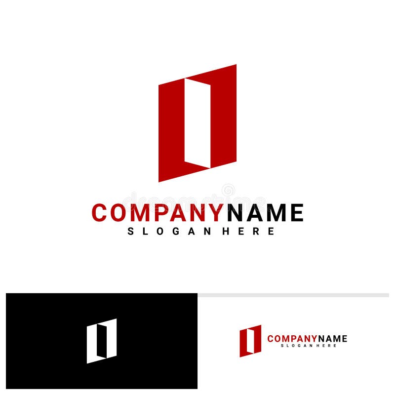 One Logo Vector Template, Creative O 1 Logo Design Concepts Stock ...