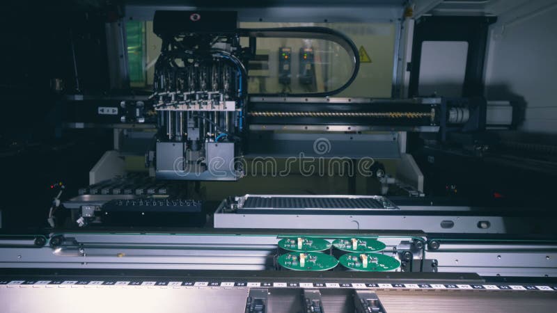 One Machine Soldering Microchips, Chip, Microcircuit, Microchip ...