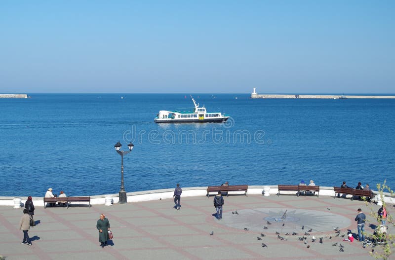 One of the Main Locations in the City Editorial Image - Image of city ...