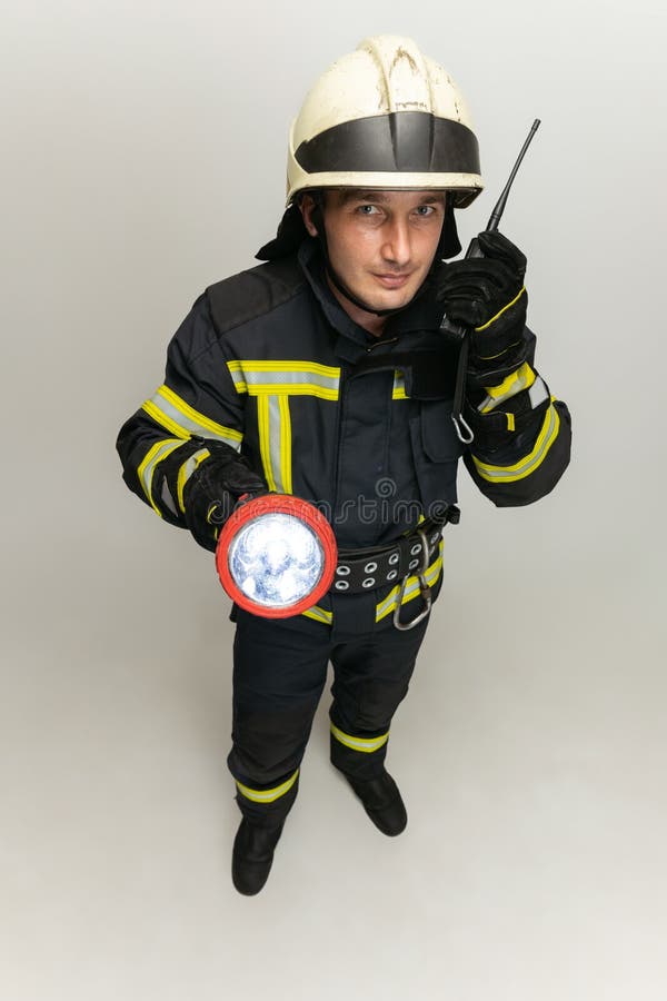 136 Firefighter Pointing Stock Photos - Free & Royalty-Free Stock ...