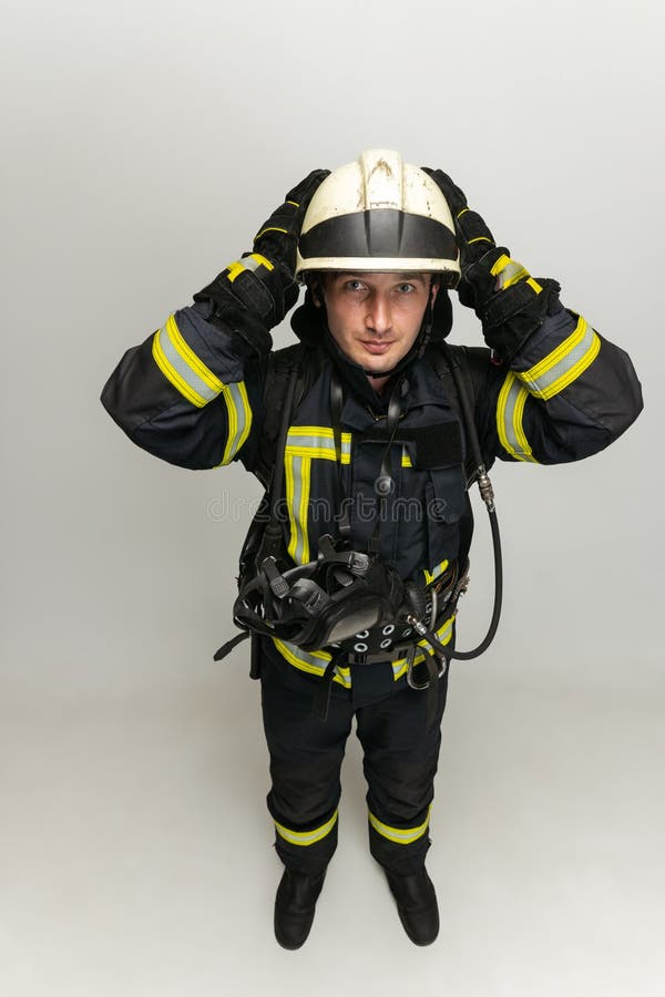 136 Firefighter Pointing Stock Photos - Free & Royalty-Free Stock ...