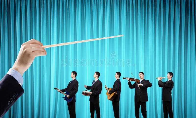 One man band stock photo. Image of business, musical - 62490528