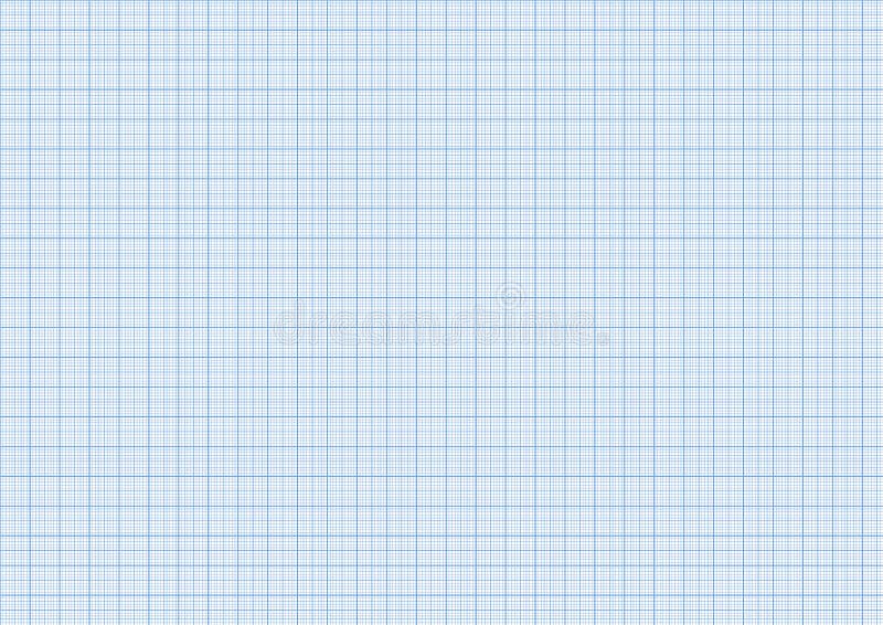 Graph paper A4 sheet stock vector. Illustration of measurement - 14336759