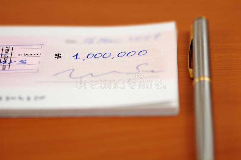 $1,000,000 Check