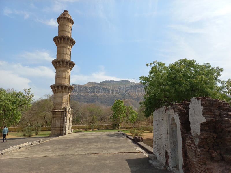 One minar mosque stock photo. Image of minar, column - 245775212