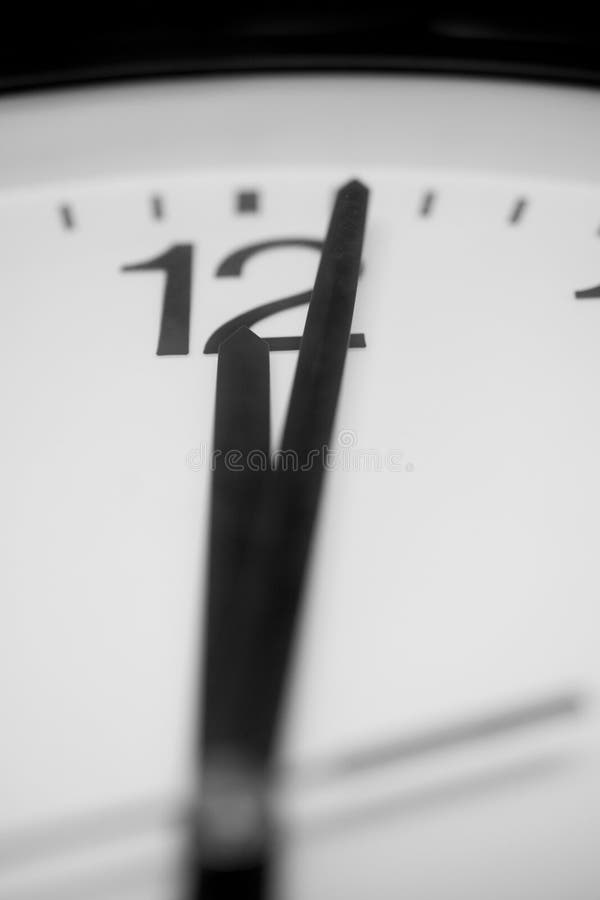 Past midnight clock stock photo. Image of clock, exact - 17781772