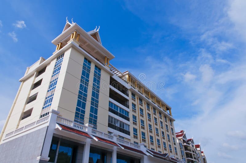 One modern buildings stock photo. Image of exterior, glass - 25480342