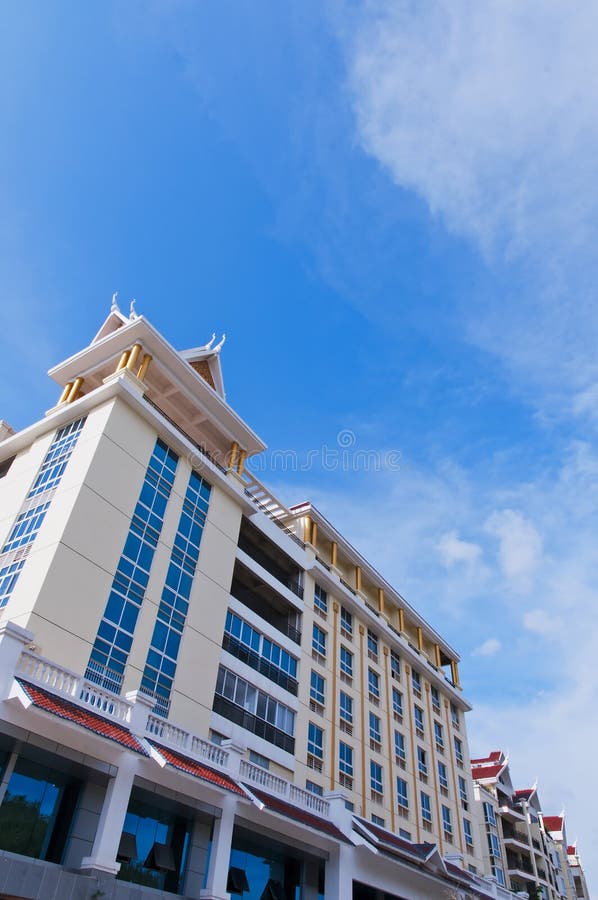 One modern buildings stock image. Image of finance, technology - 25480409