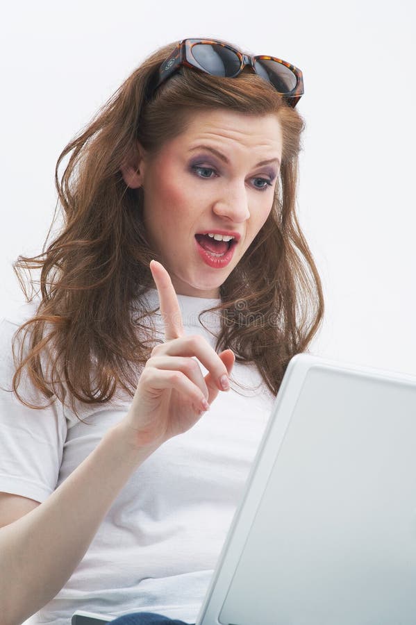 One moment please sign stock photo. Image of speaking - 1402048