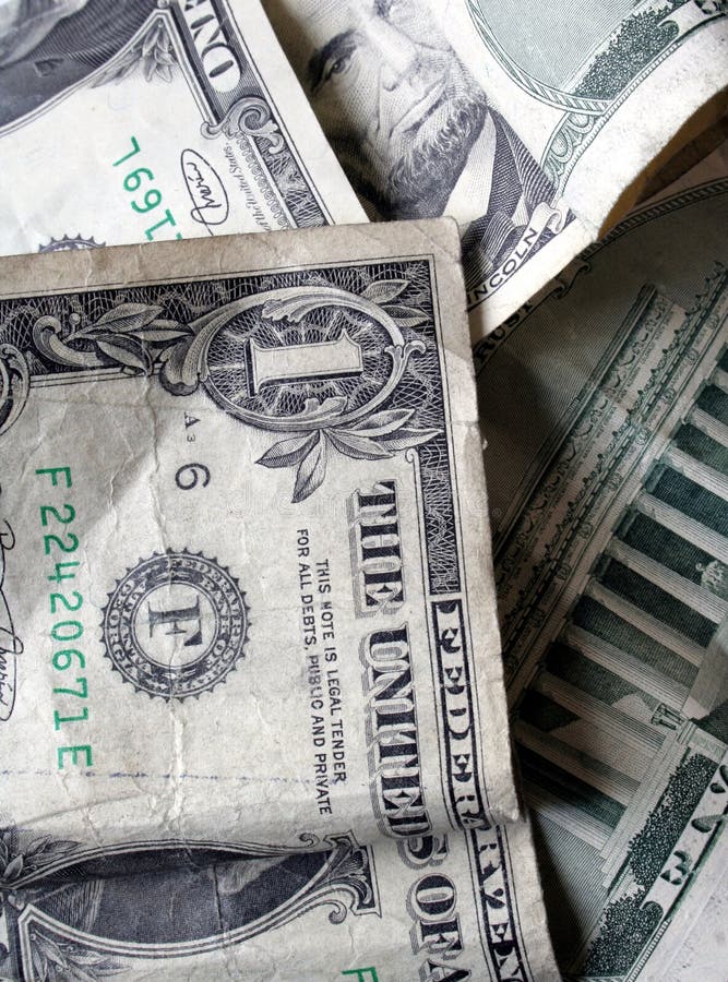 One Money Background stock photo. Image of dividend, five - 1707568