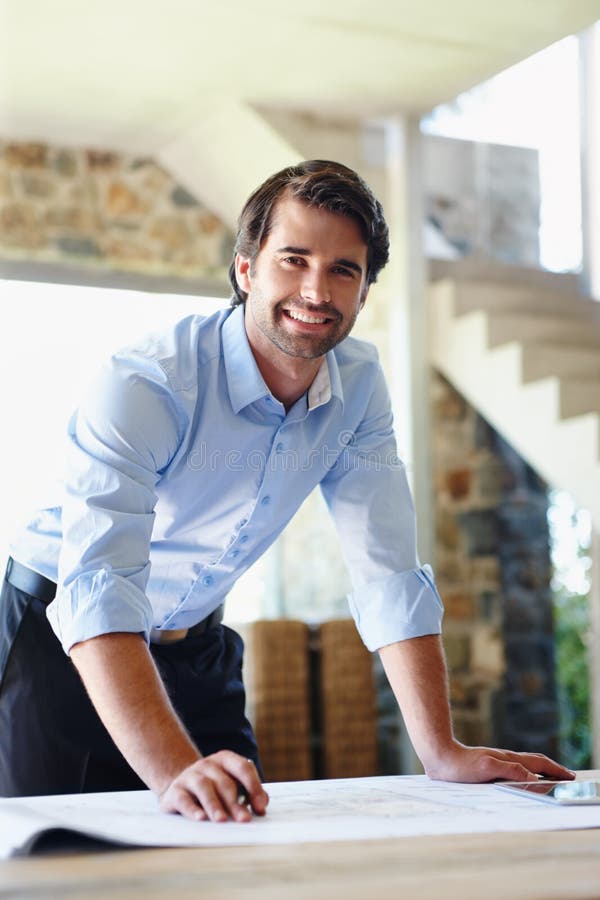 One More Correction and the Plan Will Be Perfect. a Young Architect ...