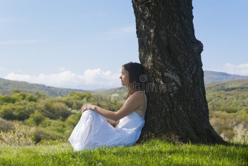 One with Nature stock image. Image of dress, environment - 24422679