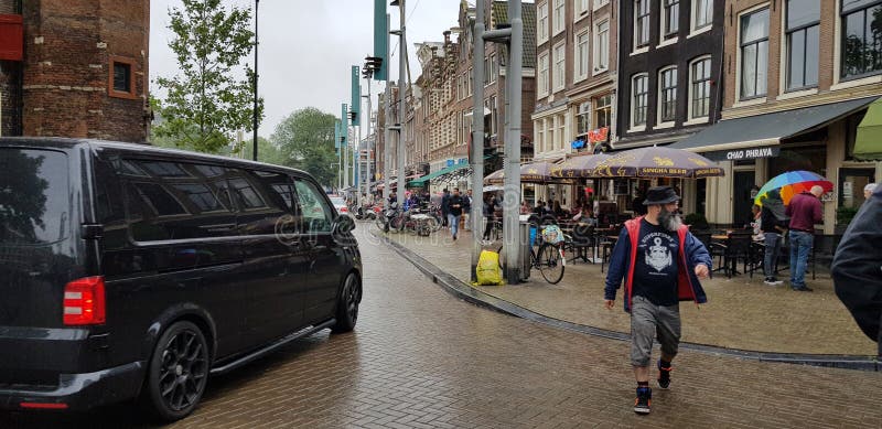 A day in amsterdam editorial stock photo. Image of people - 106933253