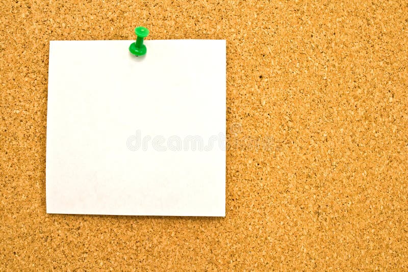 One Notice stock image. Image of notepaper, notice, message - 9349441