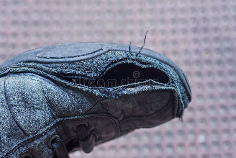 Torn leather stock photo. Image of colour, damaged, open - 21848784