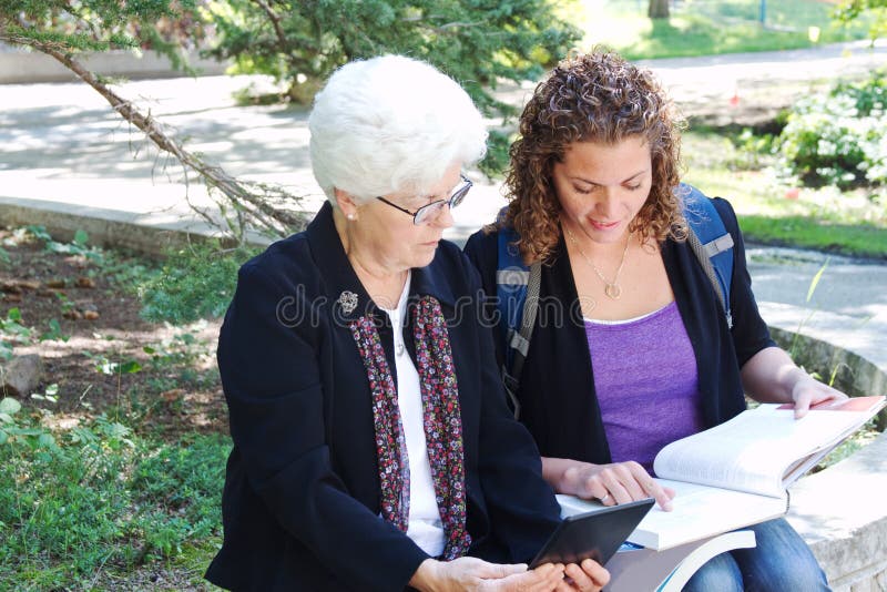One on One Student and Teacher Stock Image - Image of women, instructor ...