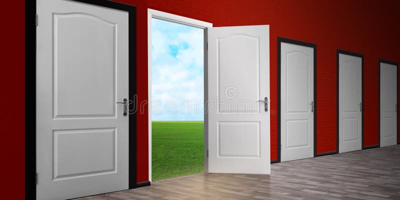 Open And Closed Doors