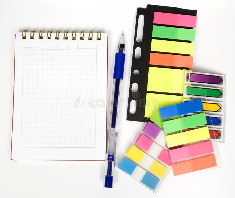 One Open Notebook Stickers Stock Photos - Free & Royalty-Free Stock ...