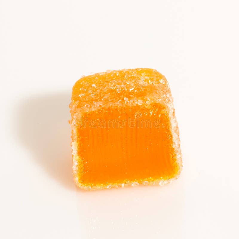 One orange candie stock image. Image of sweet, closeup - 16878723