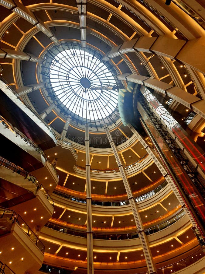 Pacific Place Mall Behind the Business Office Buildings Stock Photo ...