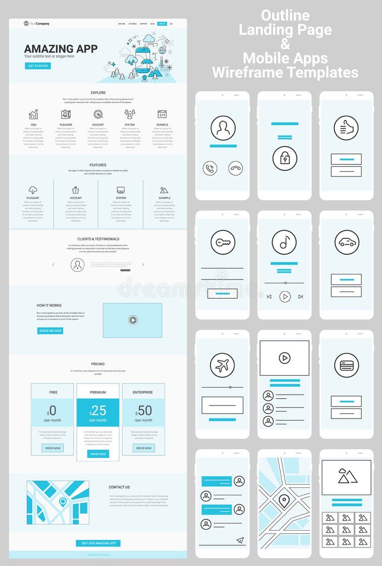 Wireframe Kit Stock Illustrations – 11,466 Wireframe Kit Stock ...