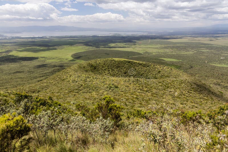 One of Parasitic Craters of Longonot Volcano, Ken Stock Image - Image ...
