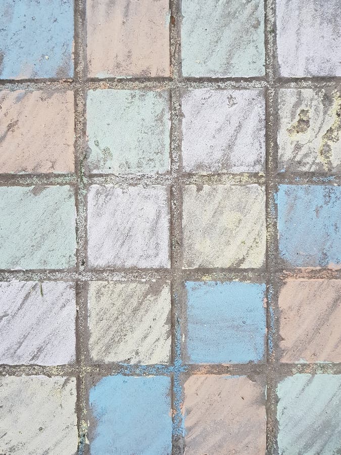 Colored pavement stock image. Image of background, four - 149675593