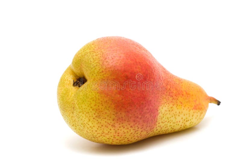 One pear stock image. Image of yellow, pear, natural, vegetarian - 5622597