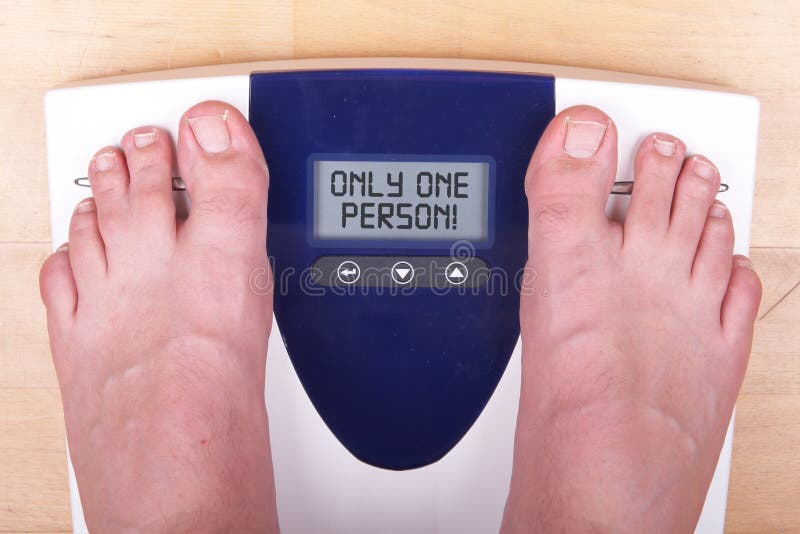 Only one person stock image. Image of feet, isolated, blue - 8038223