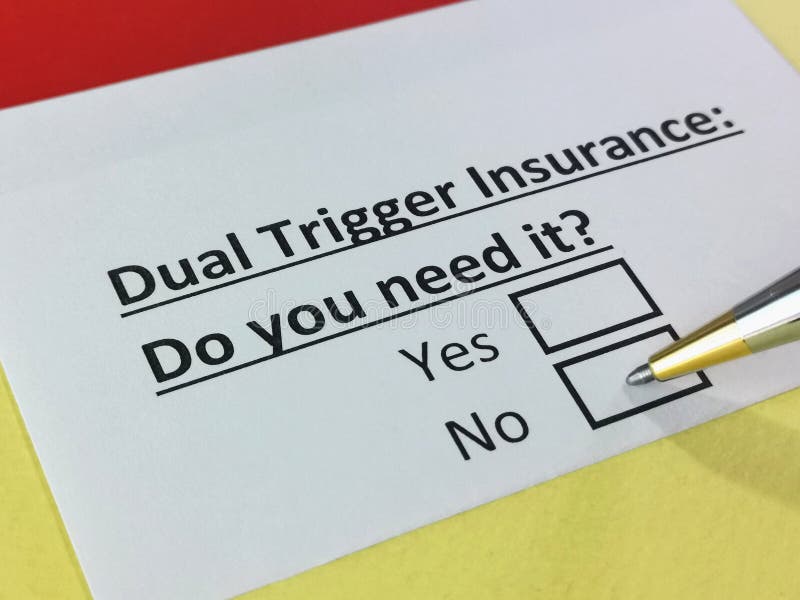 Questionnaire about Insurance Stock Image - Image of trigger, safe ...