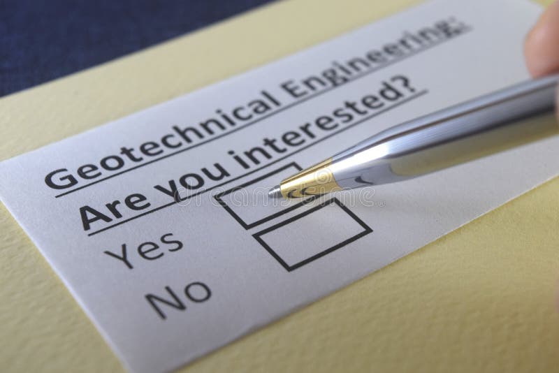 Questionnaire. stock image. Image of geotechnical, engineering - 179161549