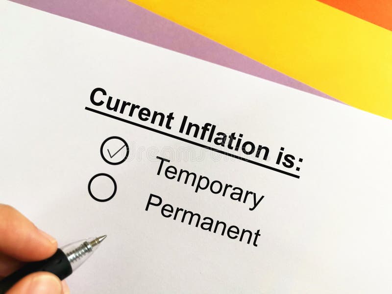 Questionnaire about Inflation Stock Photo - Image of country, aware ...
