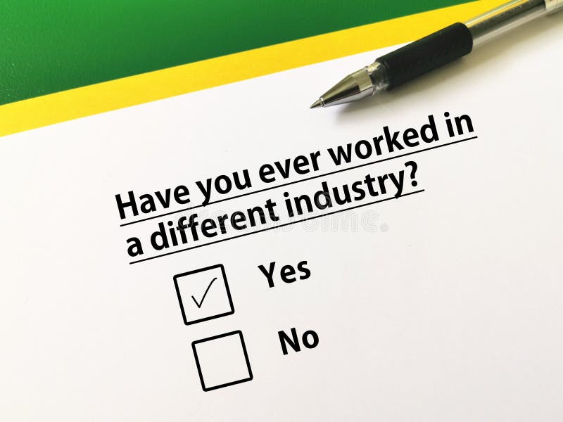Questionnaire about work stock photo. Image of concern - 238420350