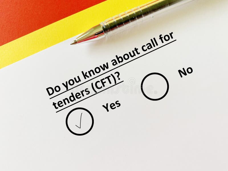 Questionnaire about Procurement Stock Photo - Image of financial ...