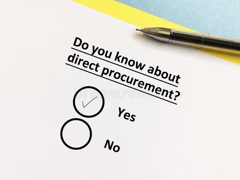 Questionnaire about Procurement Stock Photo - Image of care, awareness ...