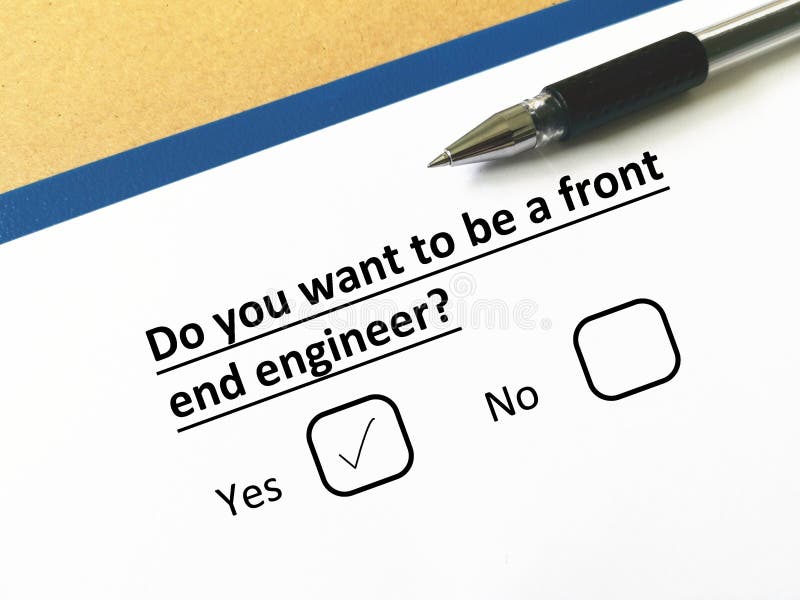 Questionnaire about Technology Issues Stock Image - Image of knowledge ...