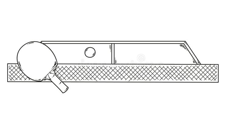 Two ping pong rackets stock vector. Illustration of championship - 41420707