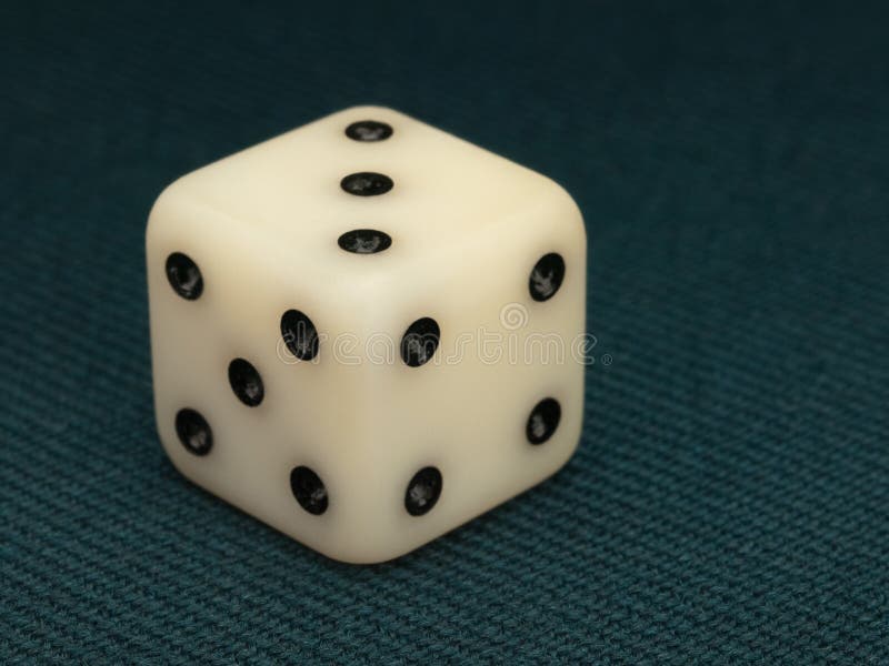 One playing bone stock photo. Image of game, dicing, closeup - 33453750