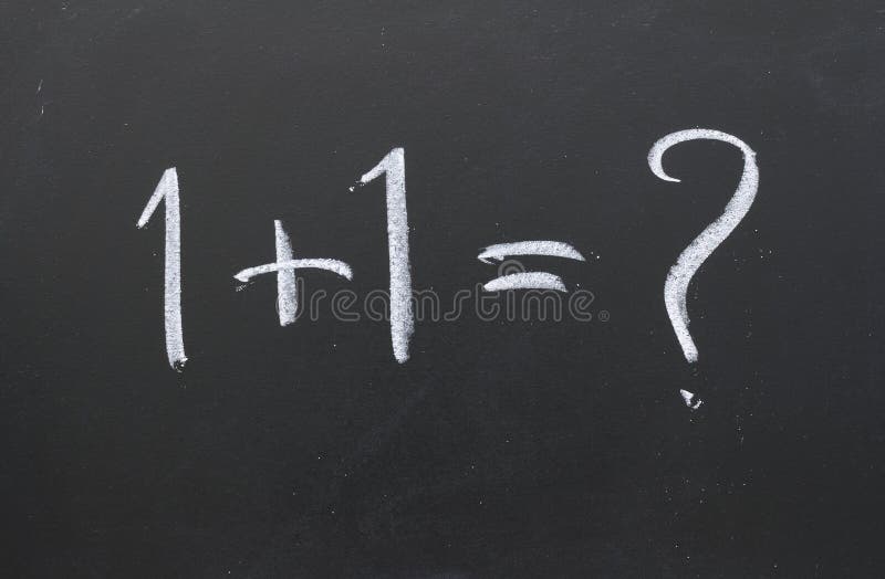 2 plus 2 equals 5 stock image. Image of math, orwell, addition - 9364763