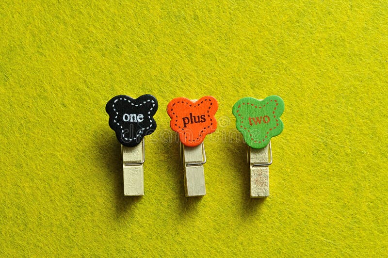 Two plus two stock photo. Image of alphabet, paper, bright - 41619628