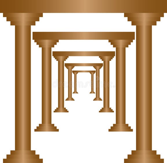 One point perspective stock vector. Illustration of perspective - 304333466