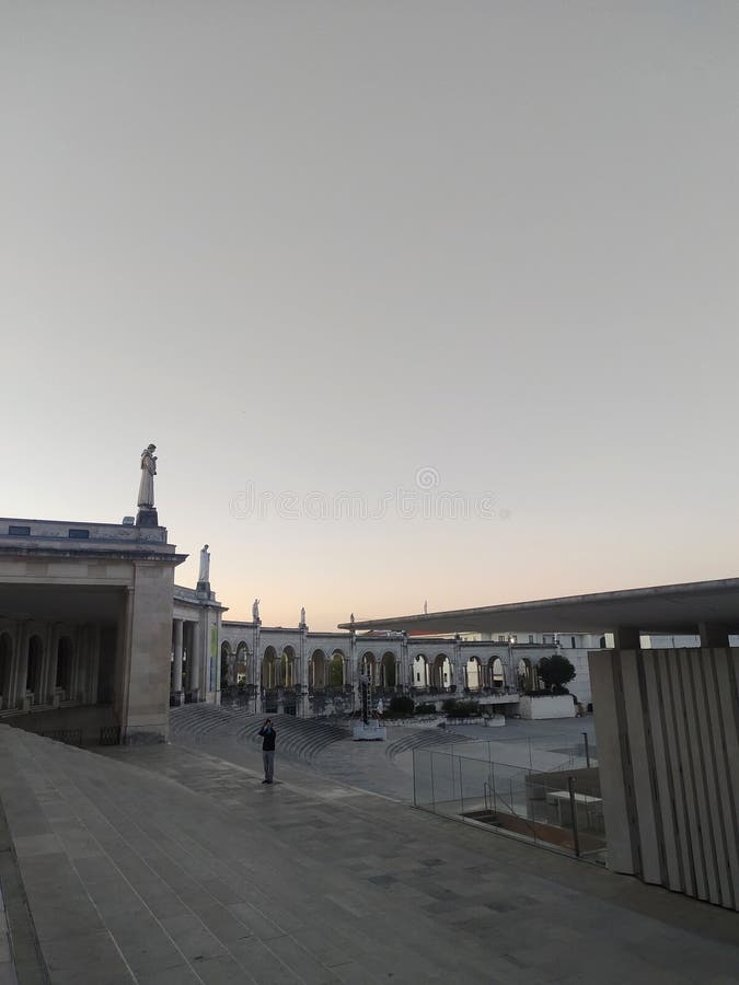 One Point of View in Sunrise Editorial Photography - Image of wall ...